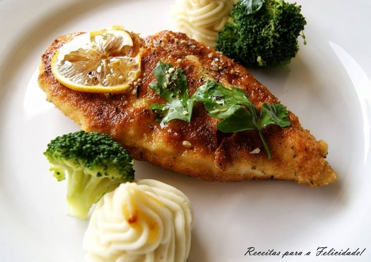 Bife de Frango à Tété Receita por Mariana Teixeira/Foodblogger - Cookpad