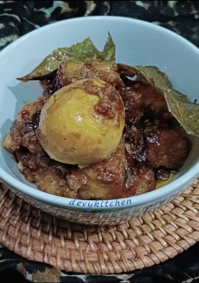Resep 522. Baceman Tahu Tempe Telor (ala angkringan Yogyakarta) oleh ...