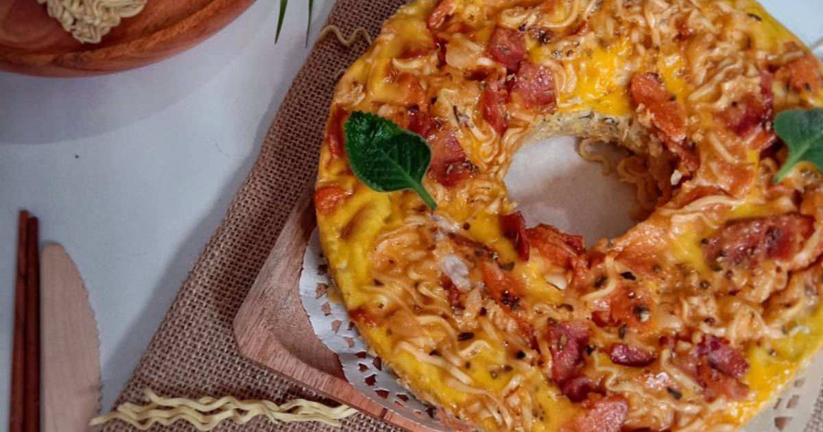 Resep Barbeque Mie Cake oleh Ferasty - Cookpad
