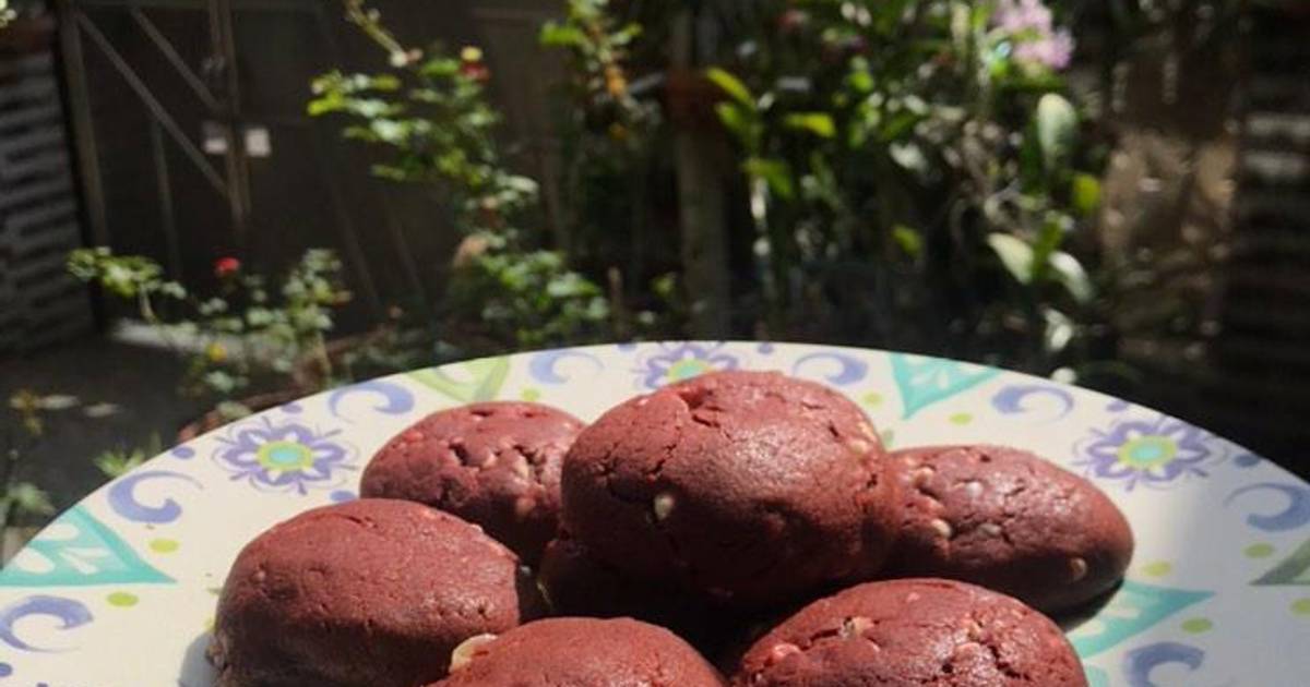 21 resep red velvet cookie lumer enak dan mudah - Cookpad