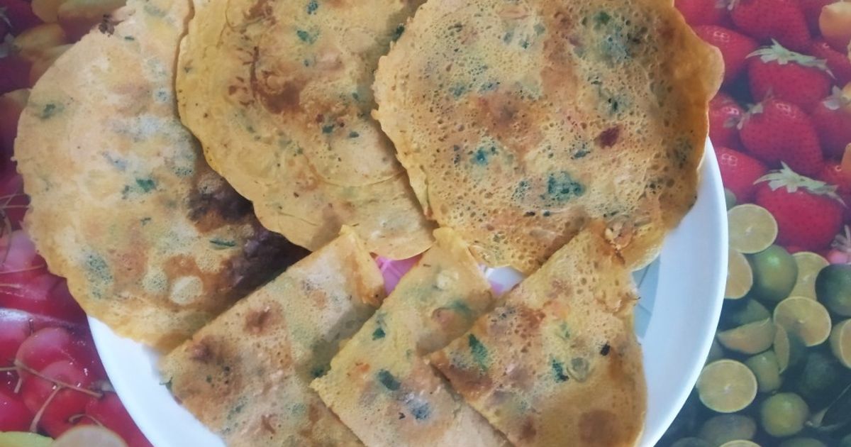 Vegetable Besan Pudla Recipe by Foram C. Virani - Cookpad