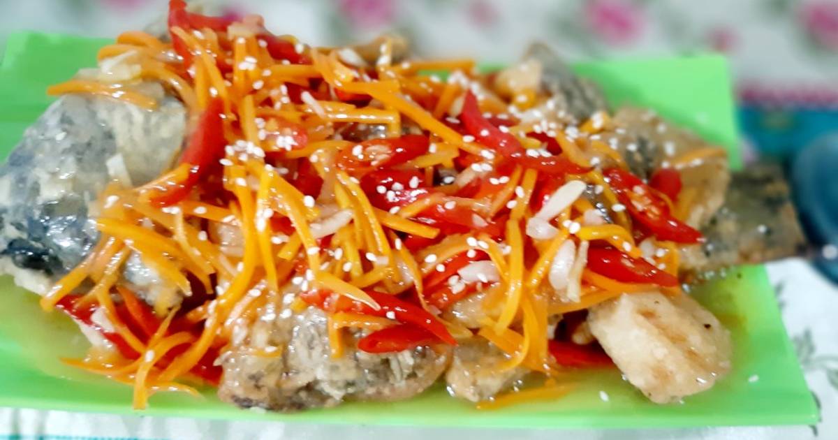 Resep Ikan Nila Saos Lemon oleh Betty Y - Cookpad