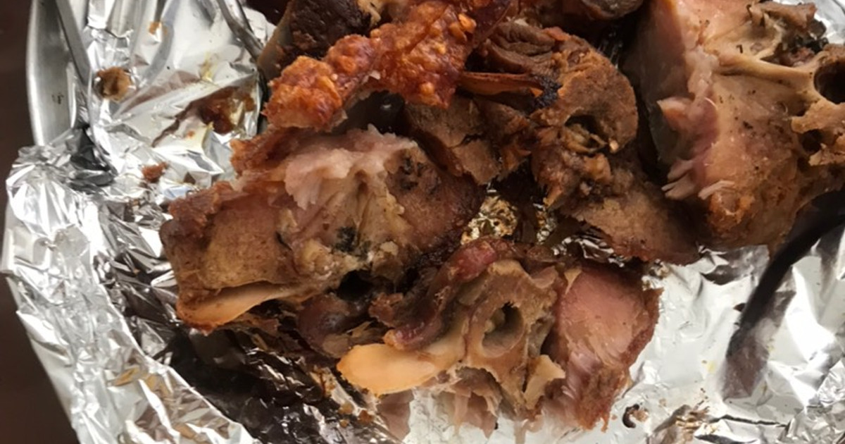 Espinazo De Cerdo Al Horno Receta de Agripina picón.- Cookpad