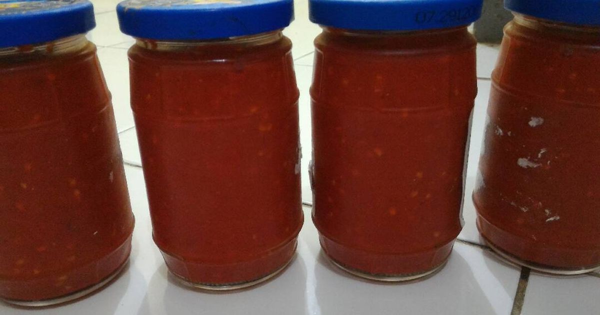 Resep Saos Sambal / Tomat Homemade 👌👌👌 oleh TaRi ShaZa - Cookpad