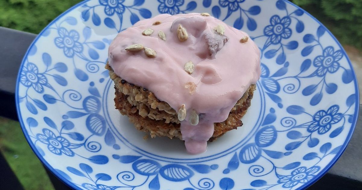 สูตร แพนเค้กข้าวโอ๊ต กล้วยหอม โดย DA Suchada - Cookpad