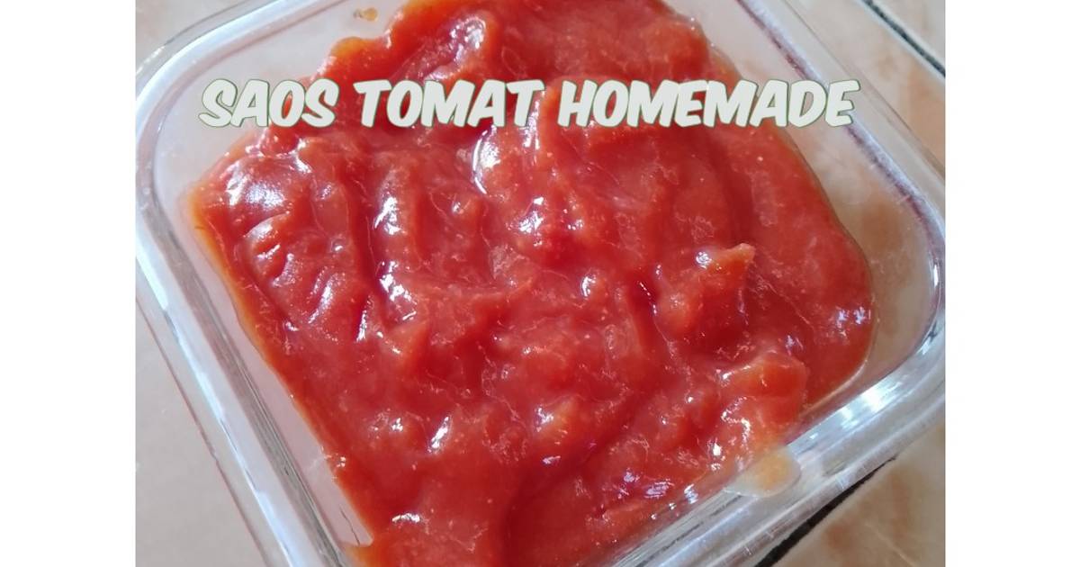 Resep Saos Tomat Homemade oleh Dapur Nurul - Cookpad