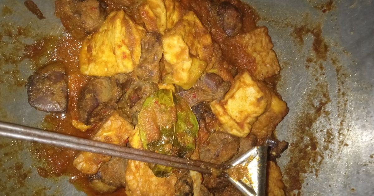 Resep Rempelo Ati Ayam Bumbu Kecap Pedas oleh Virra Giesta - Cookpad