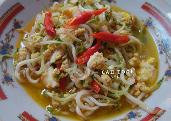 Resep Cah Toge Simpel oleh Ayu Feranika - Cookpad