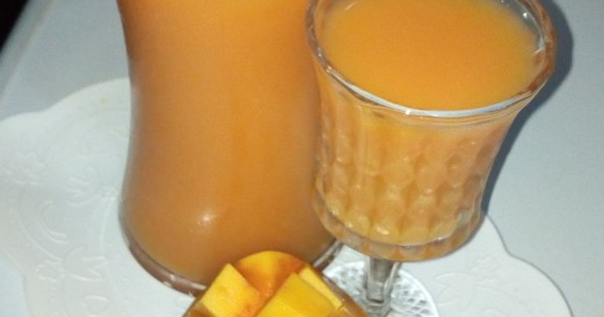 Mango Guava Juice Recipe by Ameenah Saidu - Cookpad