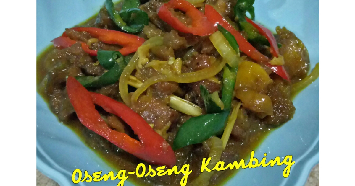 Resep Oseng Oseng Kambing oleh Noni Sukmawati - Cookpad