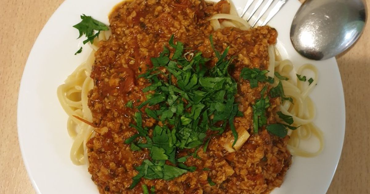 Cách Làm Món Spaghetti Bolognese Chay của Truc Tran - Cookpad