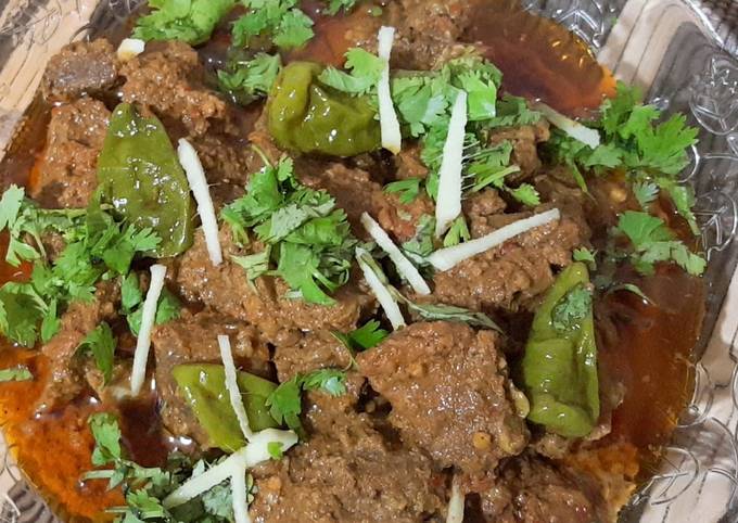 Beef Karahi Recipe by Shabana Safdar - Cookpad
