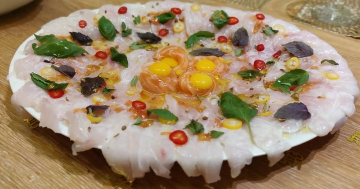 Fish carpaccio Recipe by Elyashiv