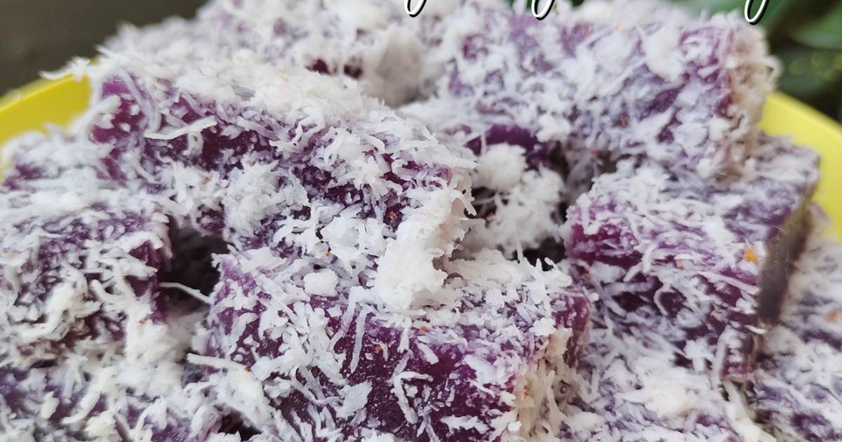 Resep #ONGOL-ONGOL UBI UNGU oleh @Dapoerummza - Cookpad