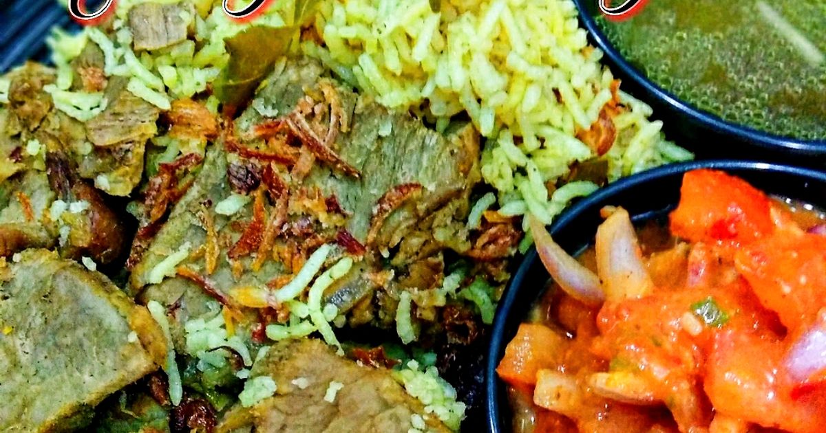 Resipi Nasi Daging,Asam Tomato & Sup Kosong oleh Leesa Alif - Cookpad