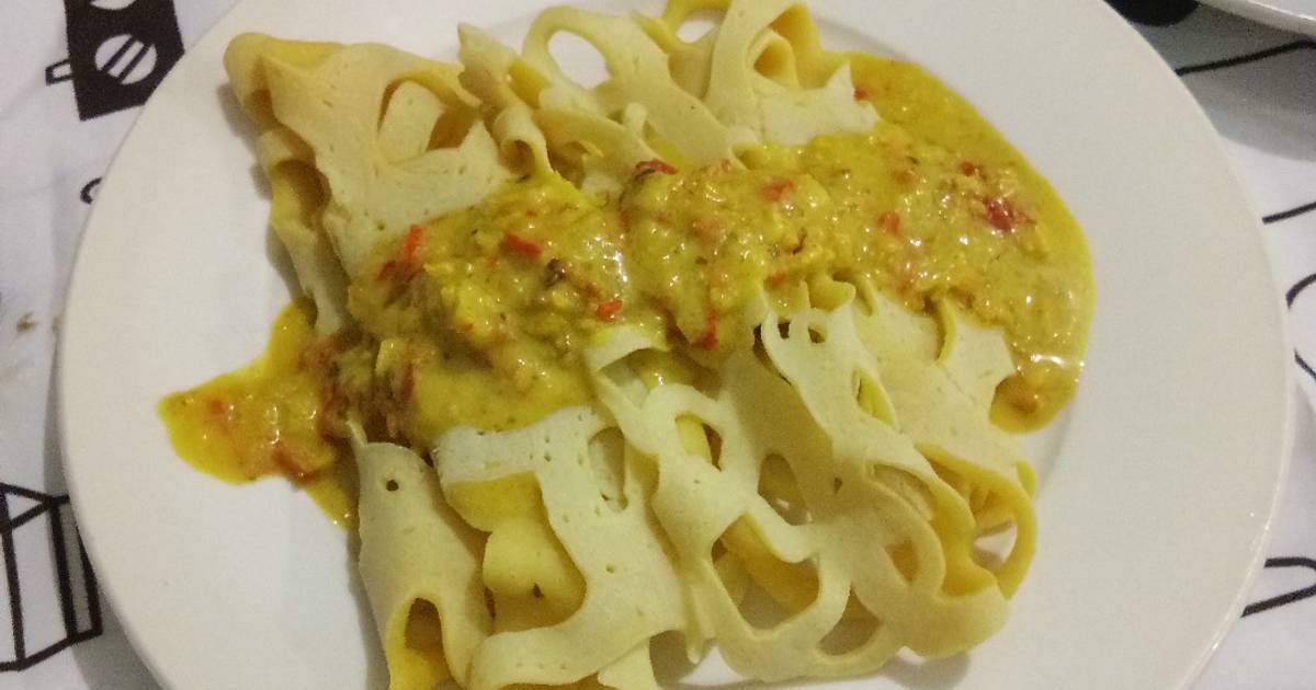 Resep Ragit (Roti Jala Kuah Kari) Favourite oleh Siswaty Elfin Bachtiar ...