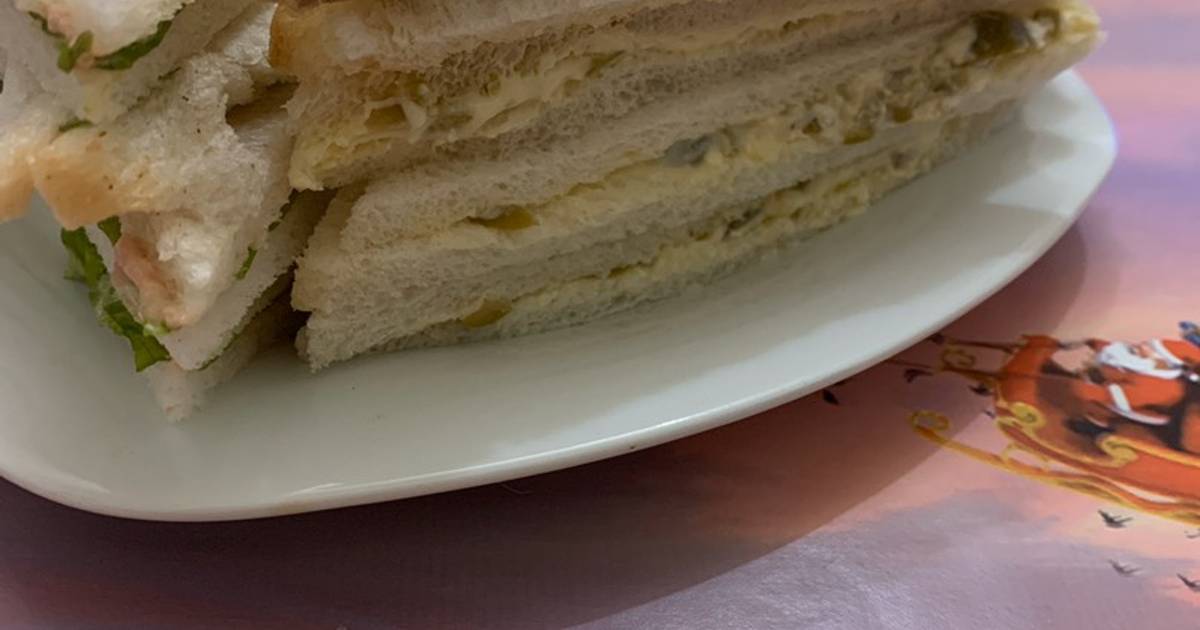 Sandwich de atún y philadelphia - 9 recetas caseras- Cookpad