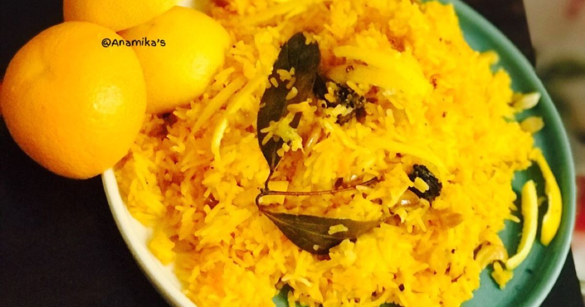 Komola Pulao: Narangi/Orange Pulao/Rice Recipe by Anamika Banerjee ...