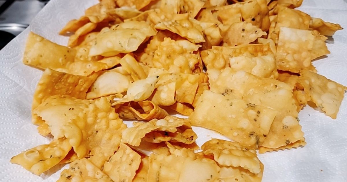 Resep Keripik Pangsit Renyah oleh Olivia Kitchen - Cookpad