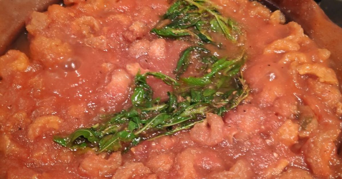 Chicharrón En Salsa Roja Receta de Yaja- Cookpad