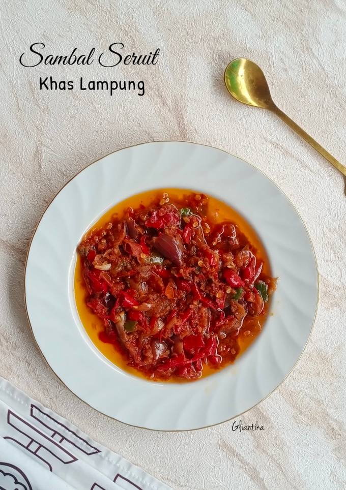 Resep Sambal Seruit (khas Lampung) oleh Glian Tika - Cookpad
