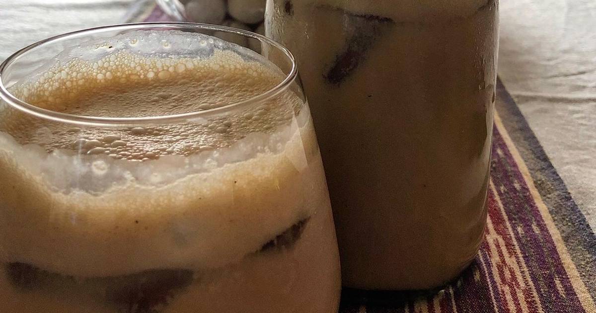 Es Kopi Kelapa - Ice Coconut Coffeee Recipe by dapurmpoknobi - Cookpad