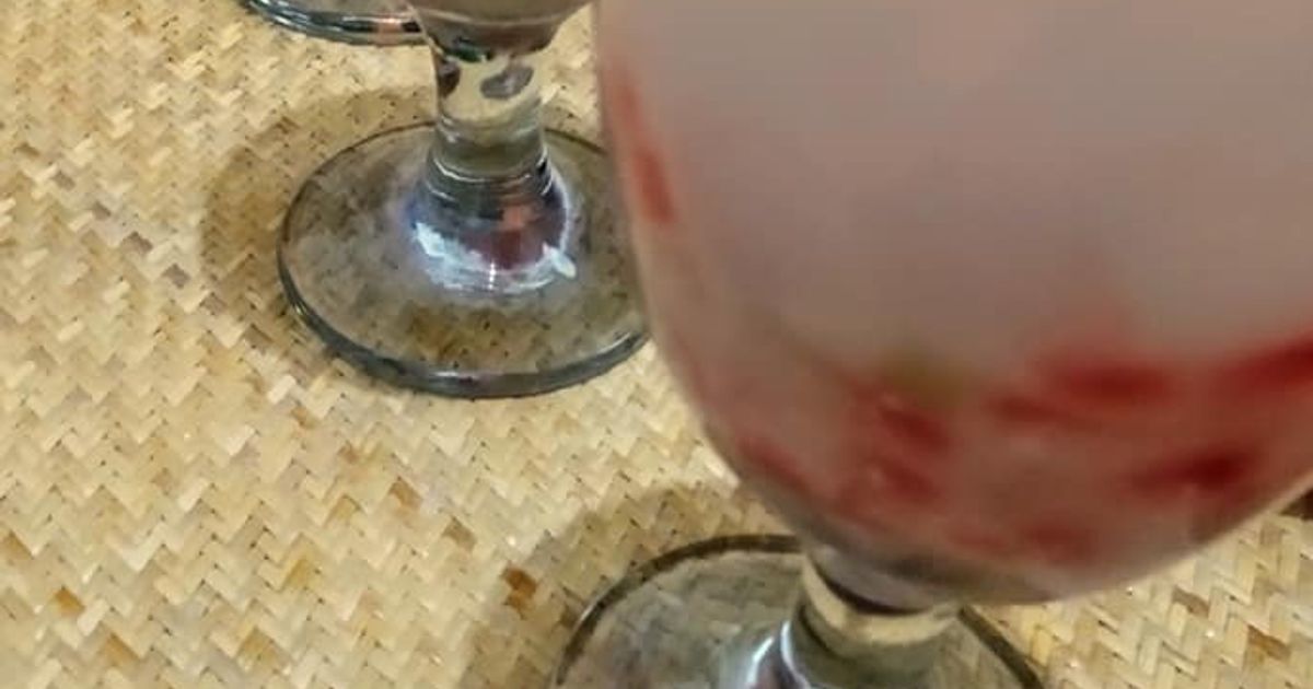 Resep Es Pacar Cina Feat Nata De Coco oleh Diah Yulianti - Cookpad