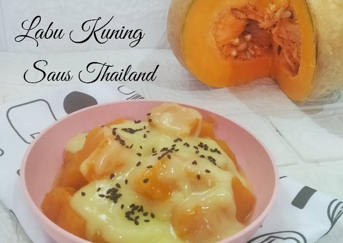Resep *Labu Kuning Saus Thailand* oleh ati dewanthi - Cookpad