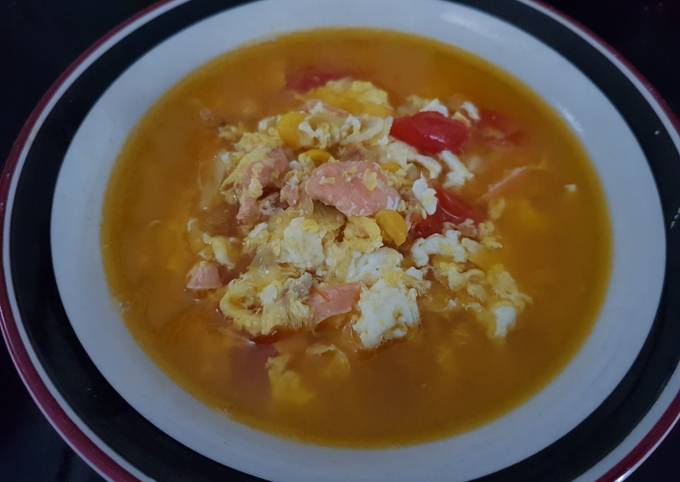 Resep Soup Telur Salmon MPASI >1tahun oleh sisca johannes - Cookpad