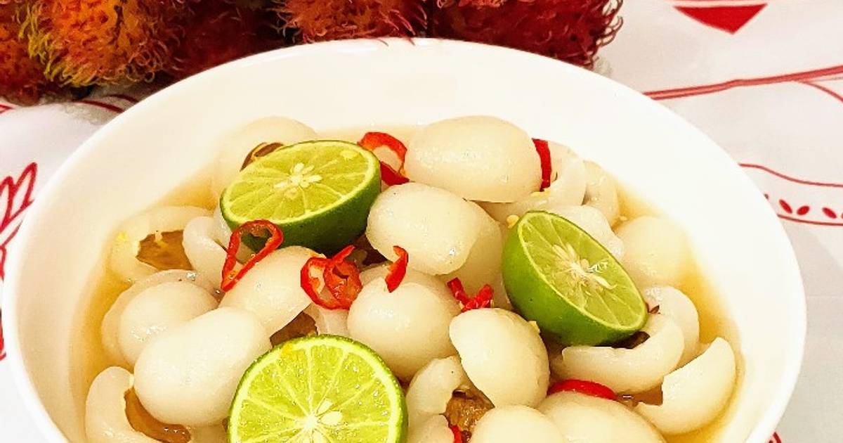 Resep Rujak Rambutan / Asinan Rambutan oleh Hime & Quin Kitchen - Cookpad