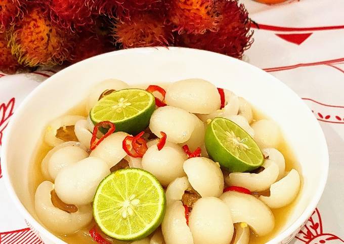 Resep Rujak Rambutan / Asinan Rambutan oleh Hime & Quin Kitchen - Cookpad