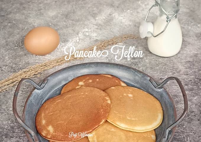 Resep Pancake teflon oleh Puji Winarni - Cookpad