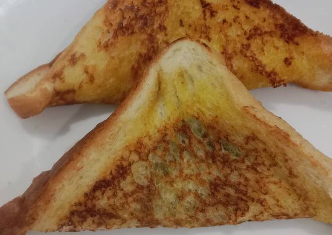 Resep Roti Panggang Coklat keju simple oleh Herlyna Dhitian - Cookpad