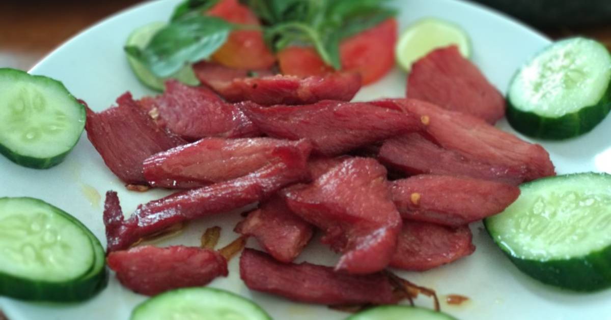 Resep Daging Se'i Sapi Goreng Simpel oleh Mama Nayla - Cookpad