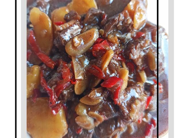 Resep Daging Sapi Lada Hitam oleh Ayu Novi Pradanie - Cookpad