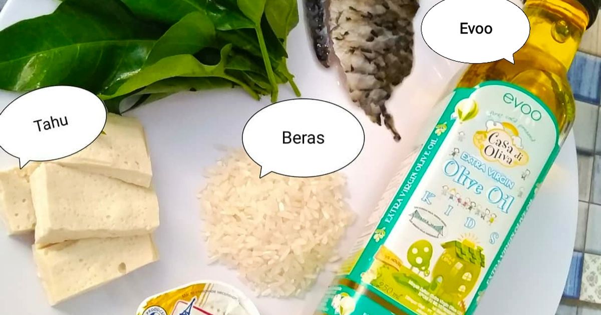 Resep Menu Mp Asi 4 Bintang Usia 6 Bulan Bubur Kangkung Ikan Mas oleh ...