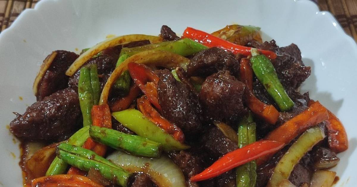 Resipi Daging Goreng Belengas oleh Aza Aaj - Cookpad