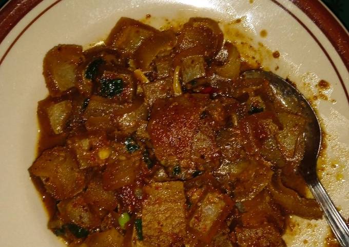 Resep Kikil bumbu sinti pecel oleh Intan Indriyani - Cookpad