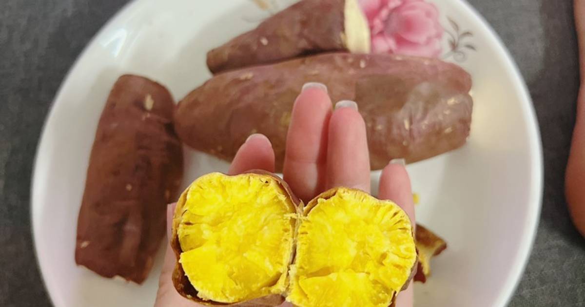 Cách Làm Món Khoai lang nướng nckd của Nguyễn Thị Duyên - Cookpad