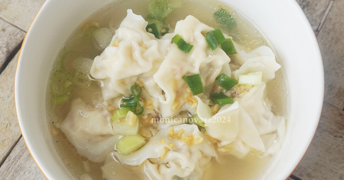 Resep Pangsit Tahu Kuah oleh Monica Novara H. - Cookpad