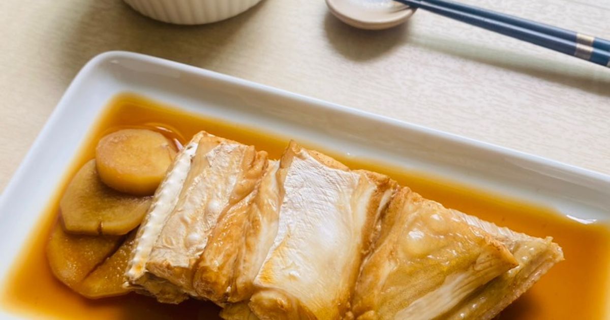 Simmered Leather Jacket In Ginger Soy Sauce Recipe By Gem