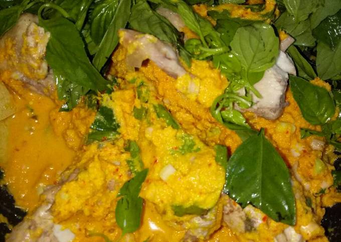 Resep Pepes ayam kemangi oleh F 3 LA 🌻 - Cookpad