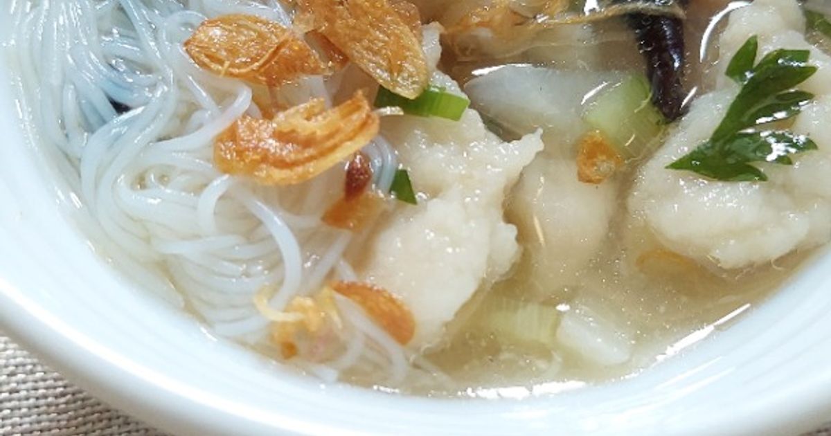 Resep Kuah Tekwan Dengan Udang oleh eRKa - Cookpad