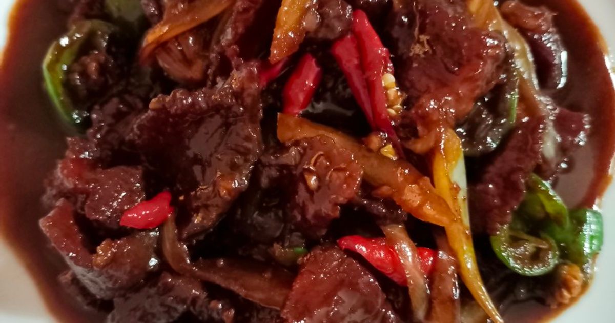 Resep beef gendot teriyaki rumahan enak dan mudah - Cookpad