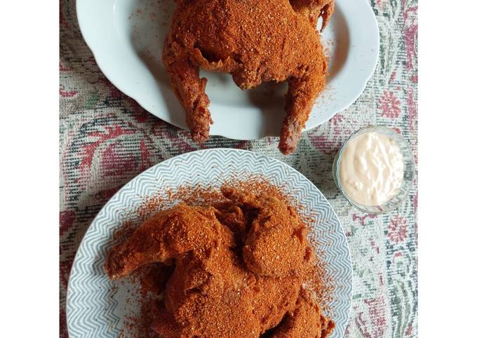 Resep Fire Flying Chicken ala Richeese 🍗🌶 oleh Indah Saraswati - Cookpad