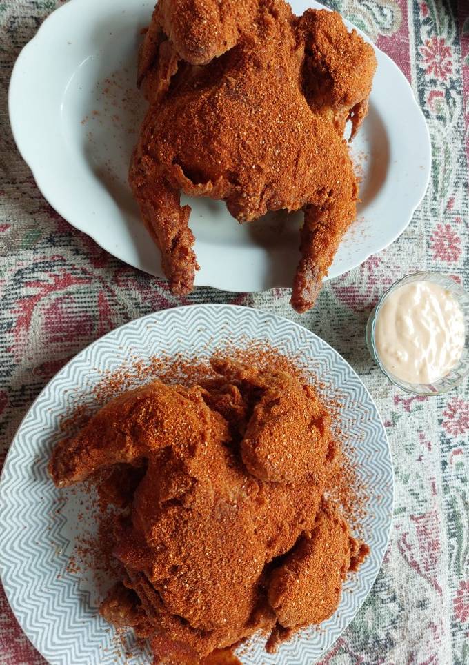 Resep Fire Flying Chicken ala Richeese 🍗🌶 oleh Indah Saraswati - Cookpad