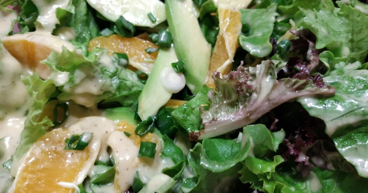 Σαλάτα μαρούλι αβοκάντο και πορτοκάλι Συνταγή από τον/την Anna Beni ...