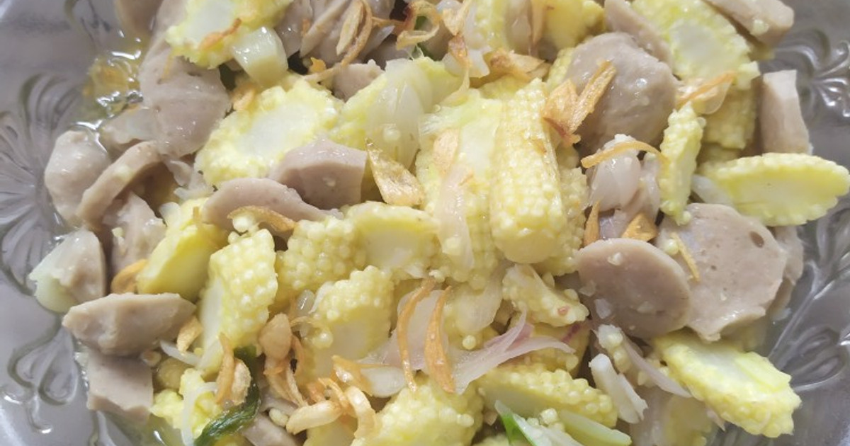 Resep Oseng Putren Bakso oleh Cory Rahmaniah - Cookpad