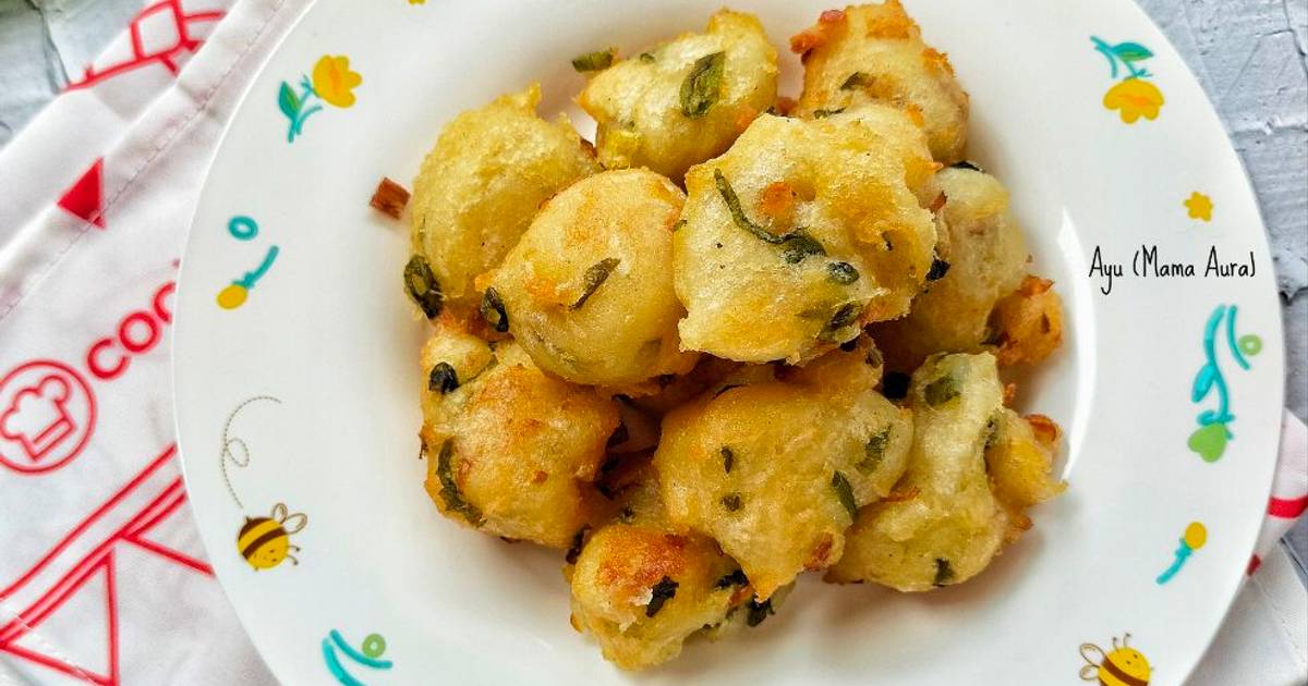 Resep Cucur Bawang Kulit Wortel oleh Ayu (Mama Aura) - Cookpad