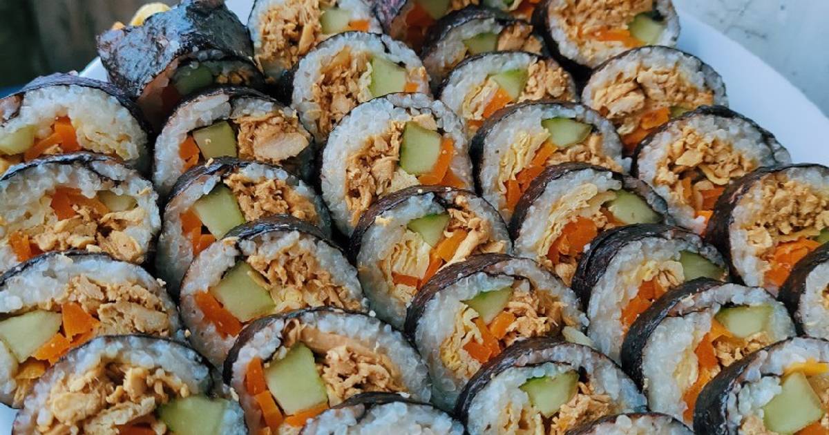 25 resep kimbab ayam suir enak dan mudah - Cookpad